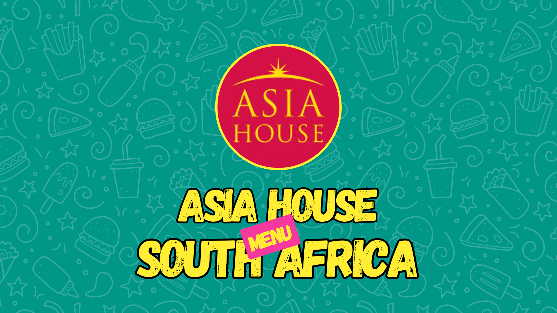 Asia House Menu With Prices 2026 - Specials and Platters